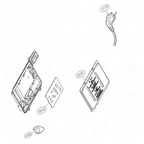 Motherboard Kennzeichen 501A LG EBR86063053